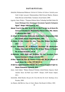 MADU DALAM PERSPEKTIF AL-QUR’AN: STUDI KOMPARATIF TAFSIR AL- JAWAHIR FI TAFSIR AL-QUR’AN AL ...